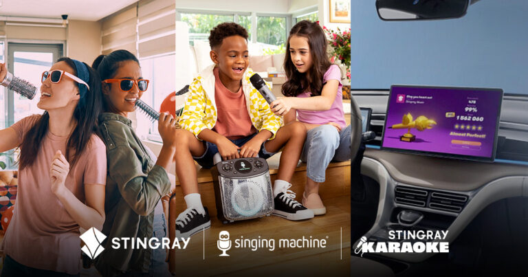 Le duo parfait : Stingray accueille The Singing Machine au sein de sa ...