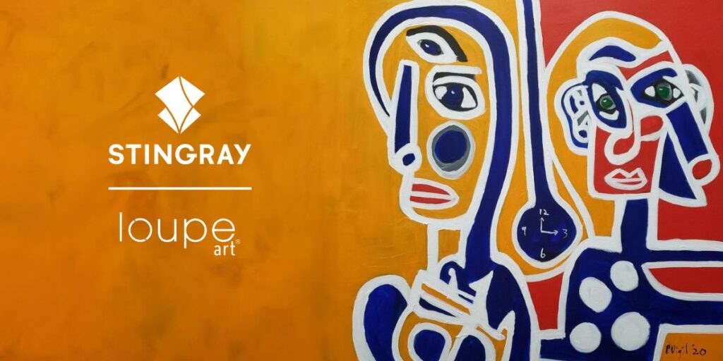 Celebrate World Art Day at Home with Loupe Art - Stingray